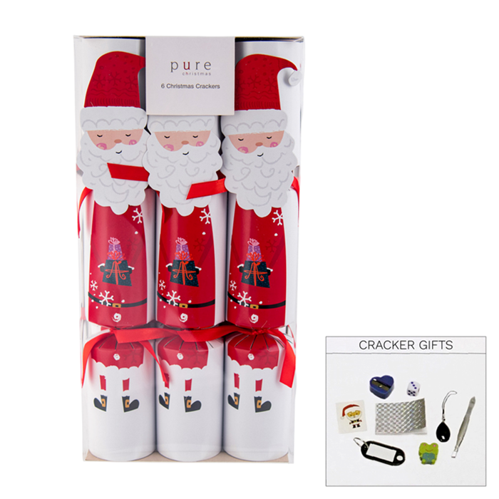 Santa Christmas Cracker | Mistletoe & Holly